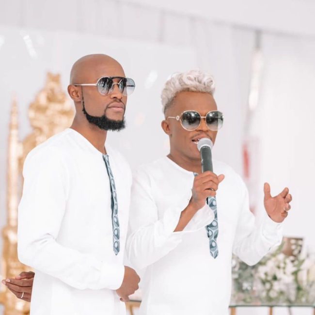 Photos: South African gay actor Somizi Mhlongo marries his boyfriend